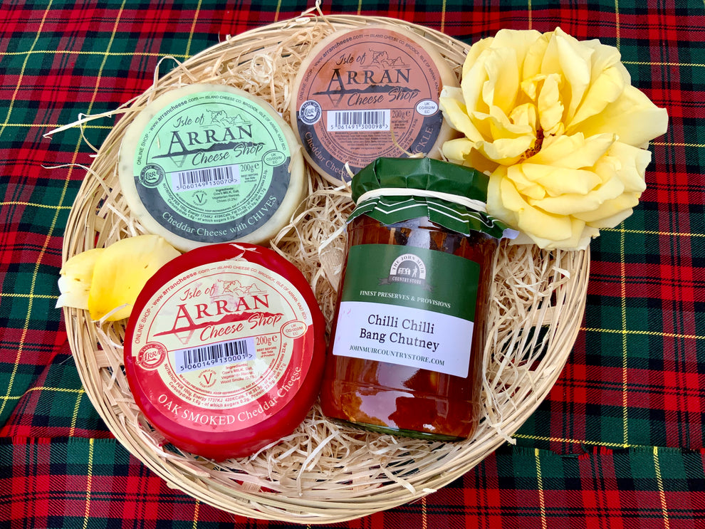 Cheese & Chutney Basket – John Muir Country Store
