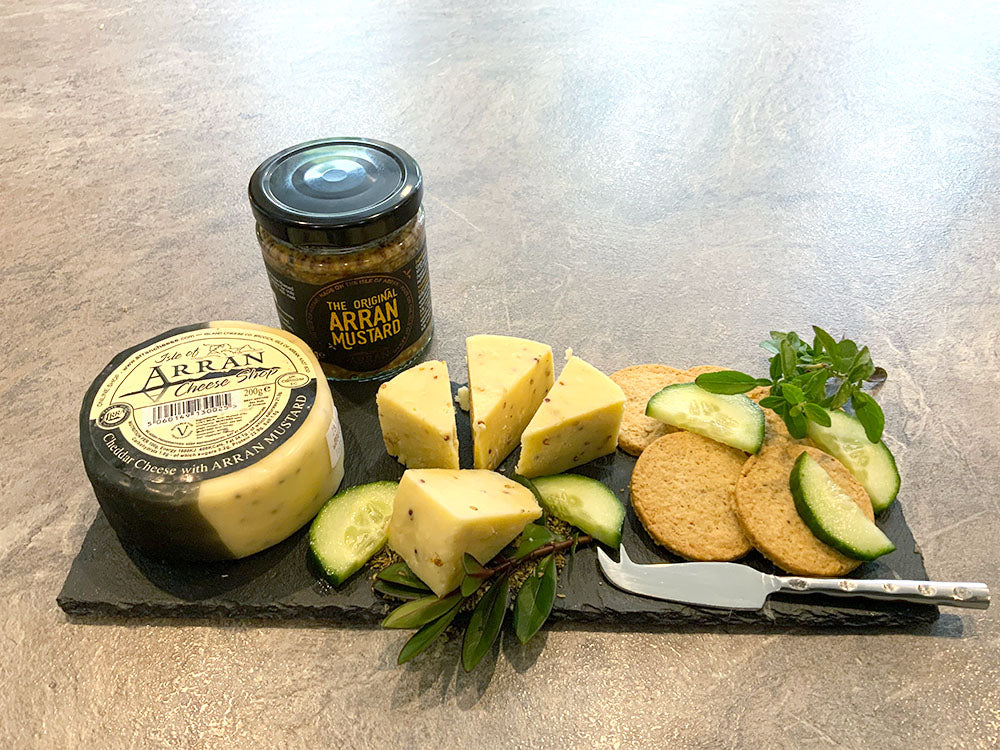 Isle of Arran Mustard Round Cheddar Truckle BEST SELLER – John Muir ...